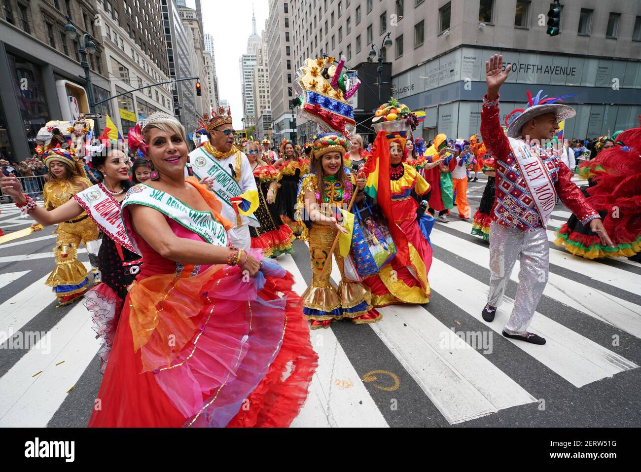 The 54th Annual Hispanic Day Parade, held along Fifth Avenue in New ...