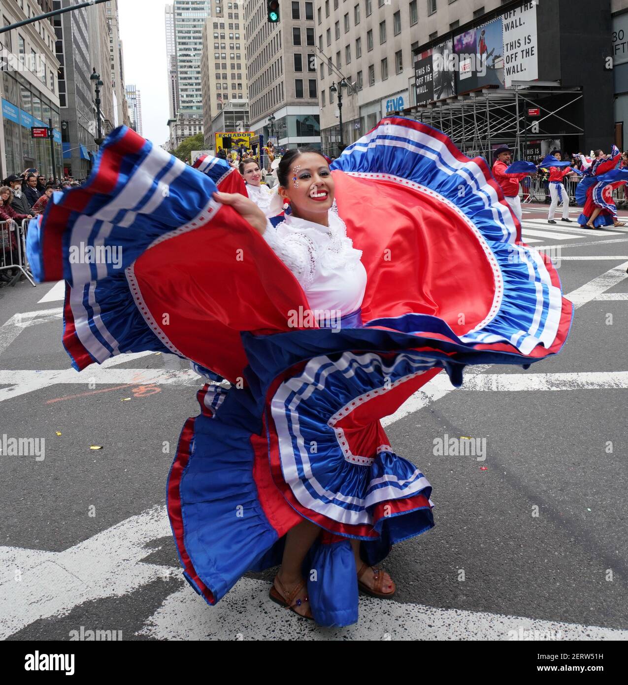 The 54th Annual Hispanic Day Parade, held along Fifth Avenue in New ...