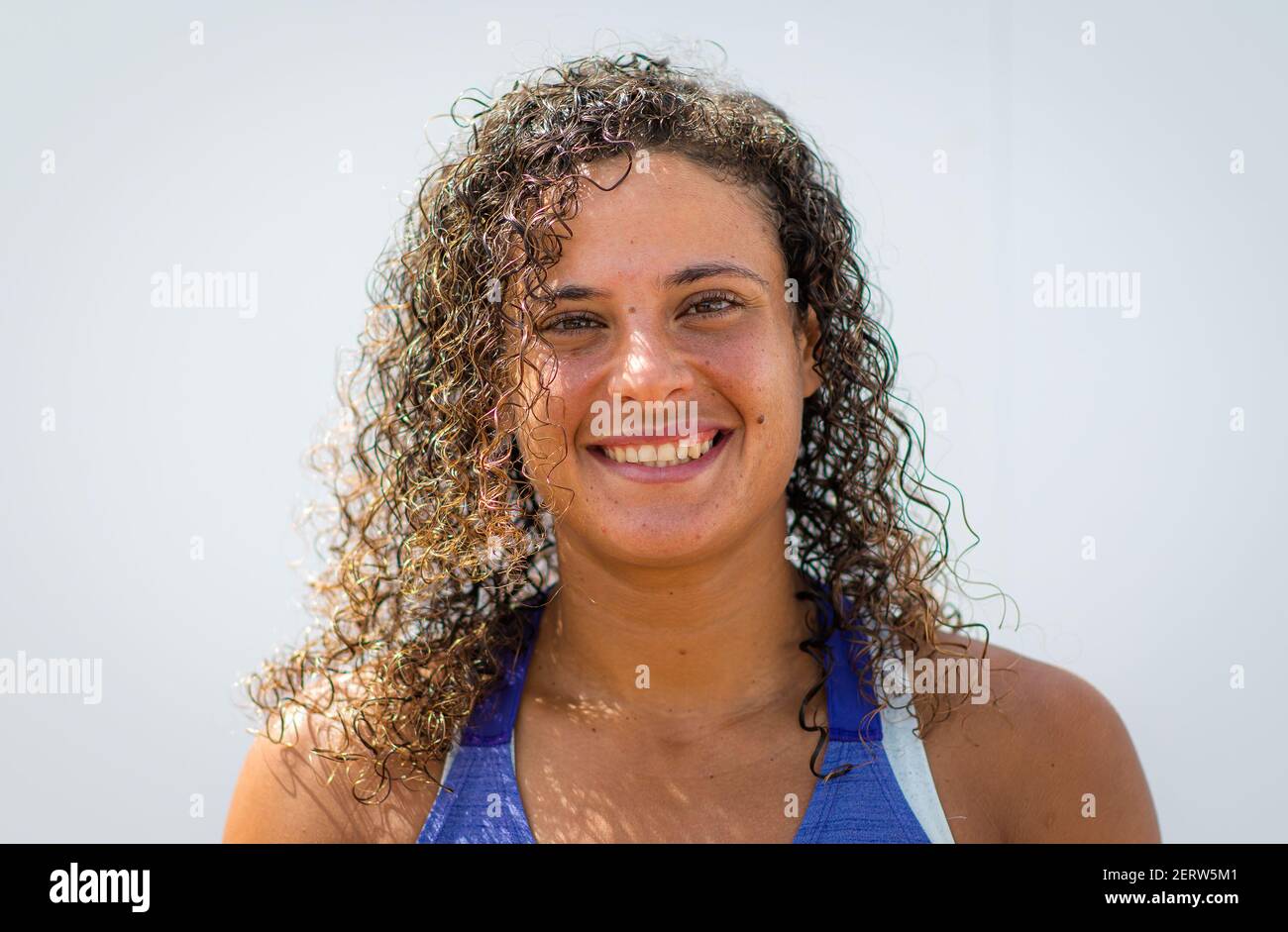 Mayar Sherif of Egypt during practice ahead of the 2021 Qatar Total ...