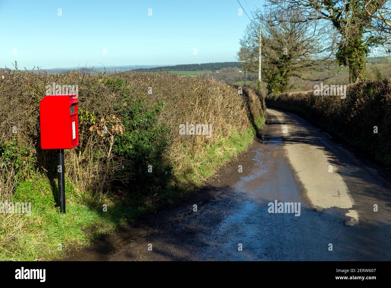 Rural Scene, British Culture, Mailbox, UK, Mail, Post - Structure ...