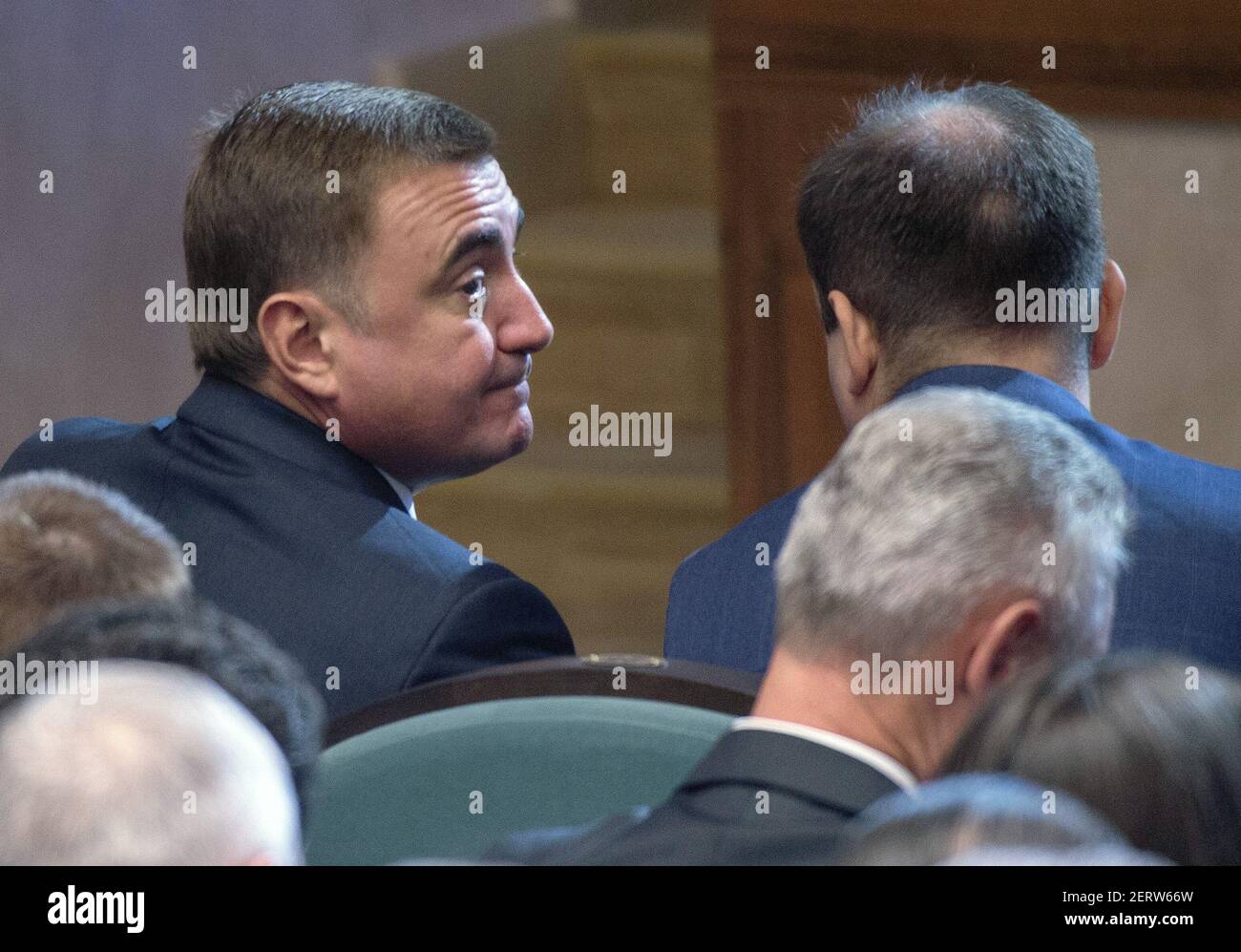 Fifth Forum of the Regions of Russia and Belarus. Governor of the Tula ...