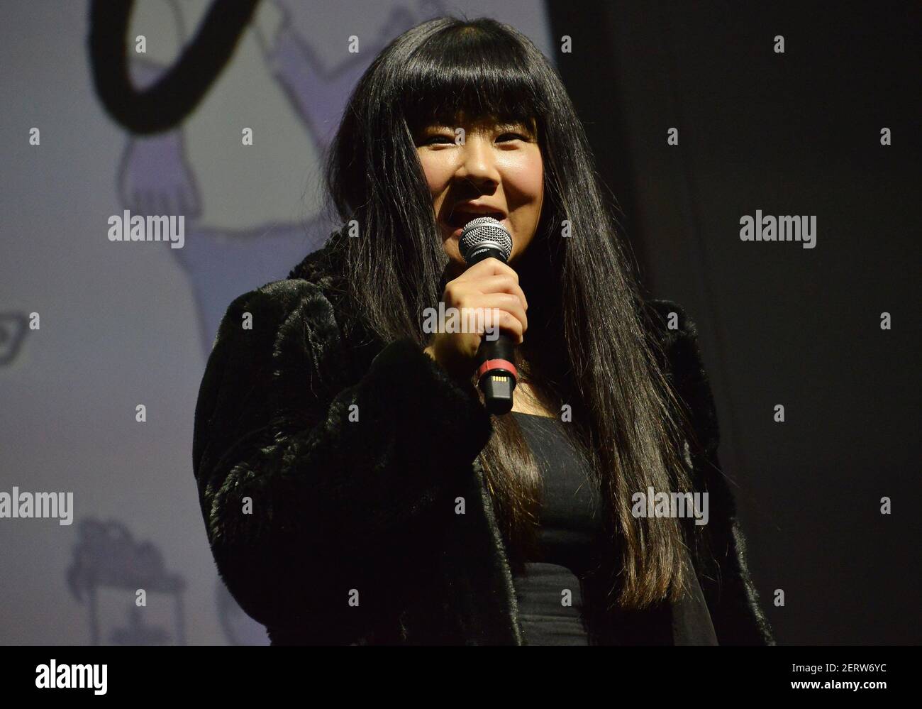 Jenny Yang on stage at The Comedy Comedy Festival: A Comedy Festival ...