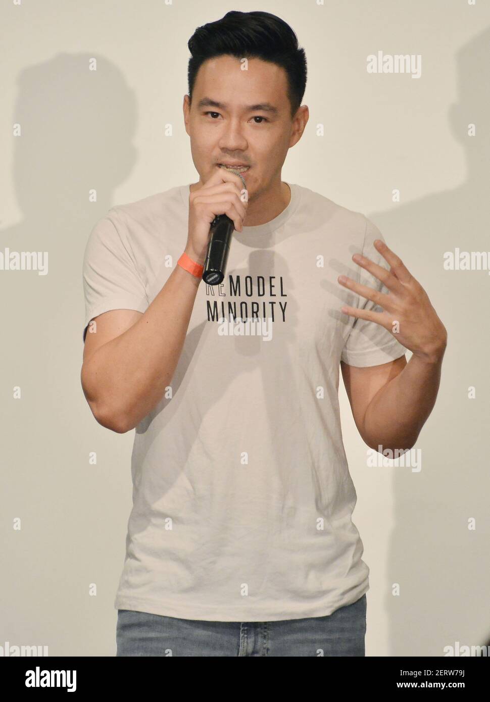 Phil Wang on stage at The Comedy Comedy Festival: A Comedy Festival ...