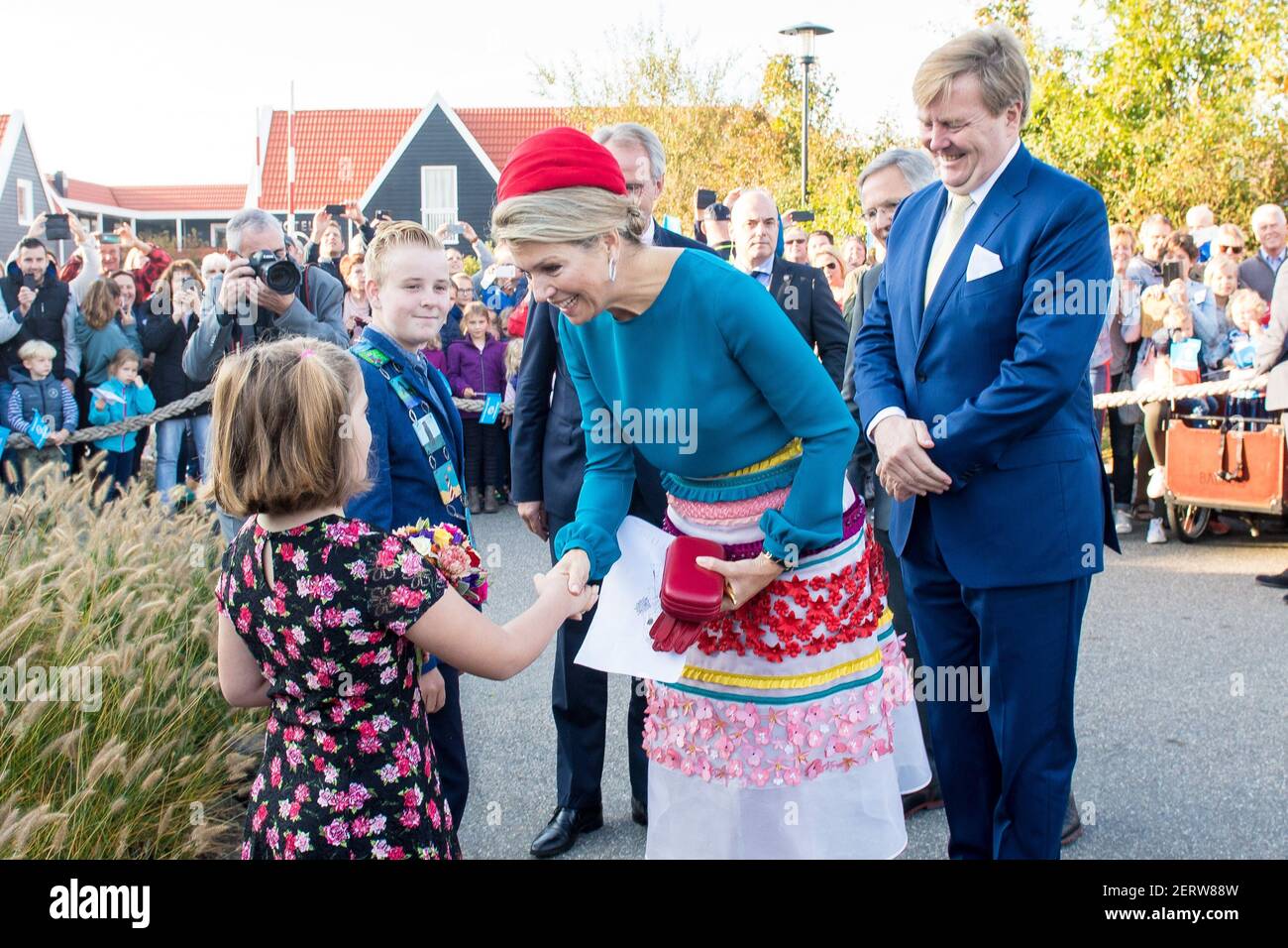 King Willem-Alexander and Queen Maxima of The Netherlands during ...