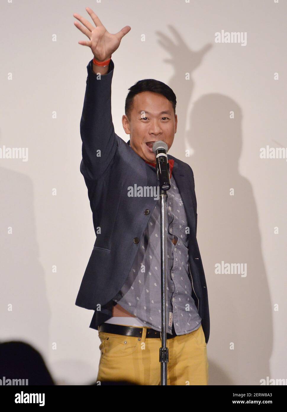 Kevin Yee on stage at The Comedy Comedy Festival Presents The Musical ...