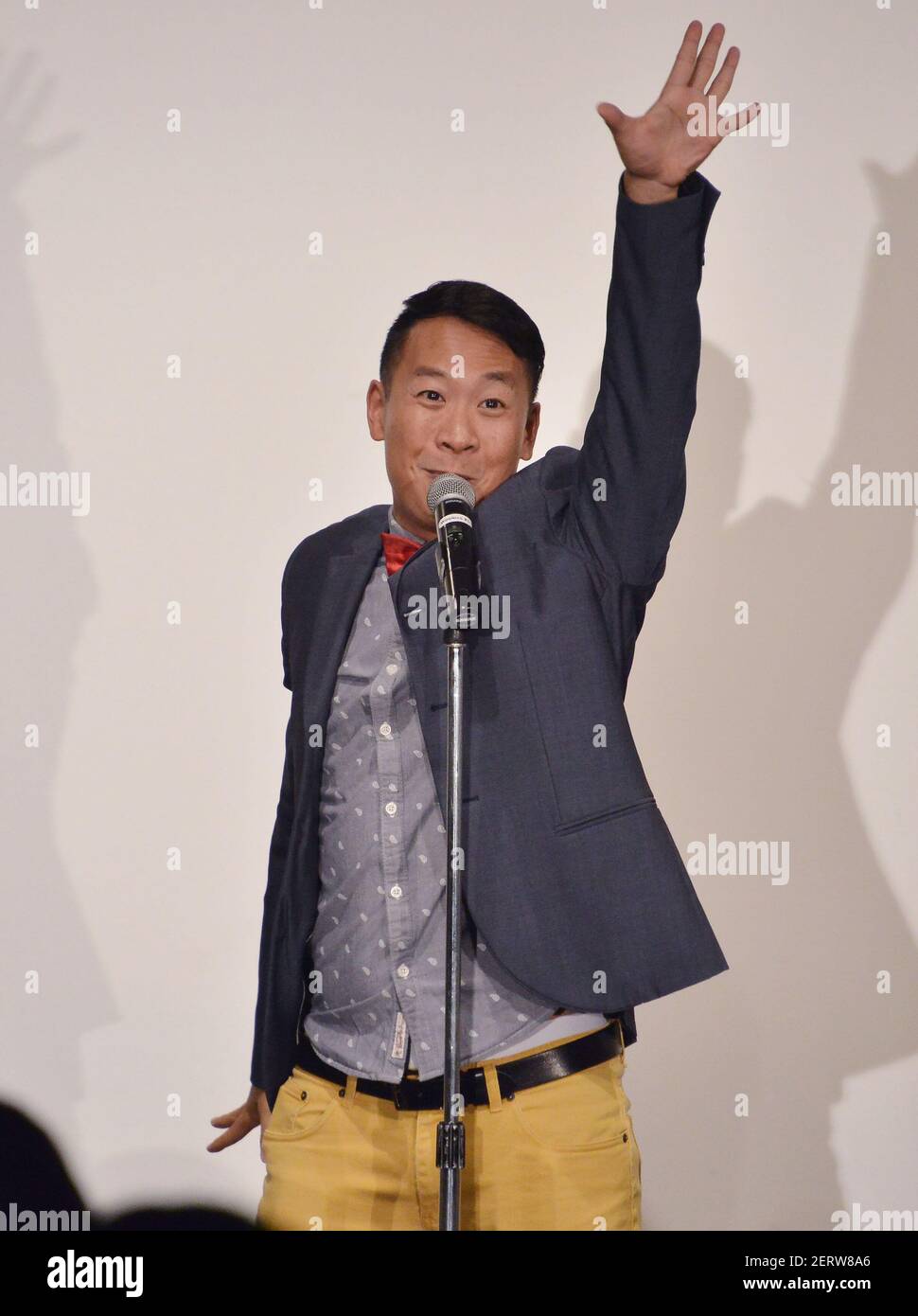 Kevin Yee on stage at The Comedy Comedy Festival Presents The Musical ...