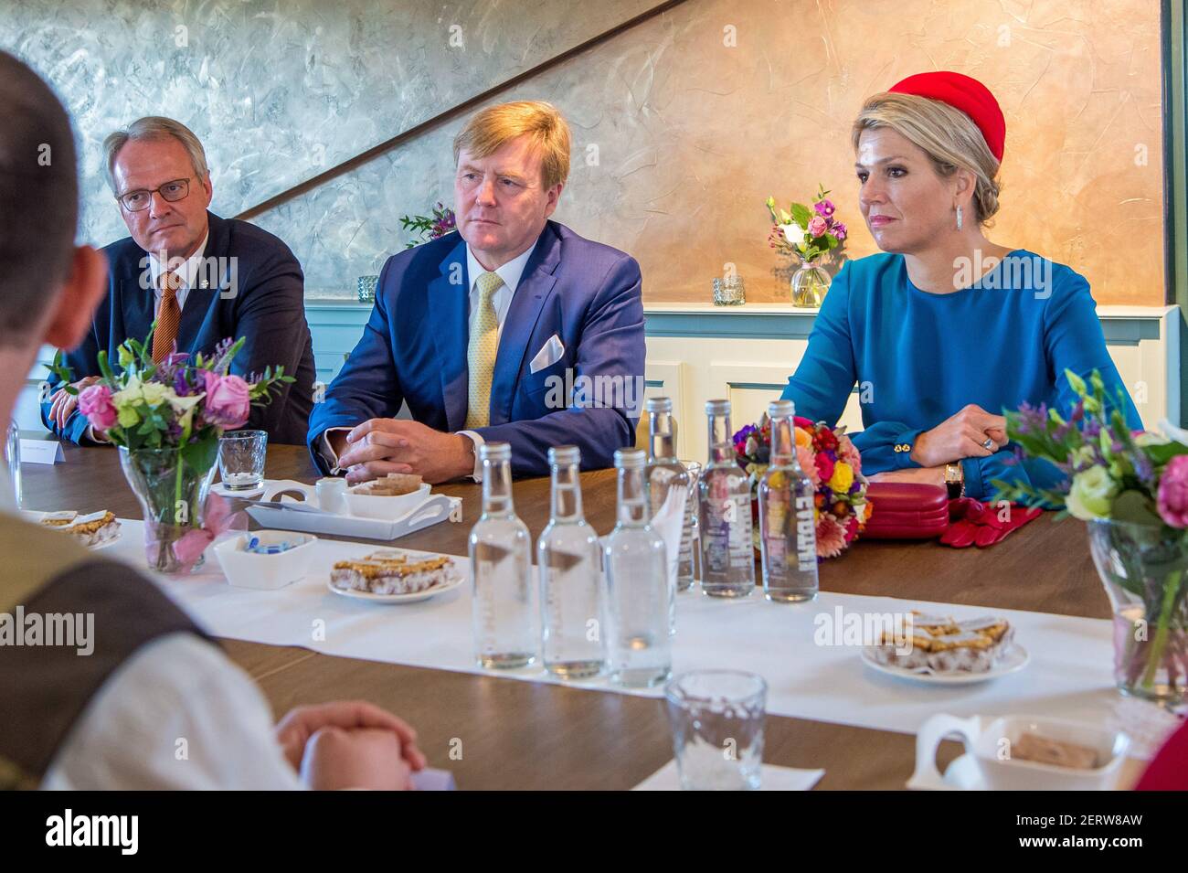 King Willem-Alexander and Queen Maxima of The Netherlands during ...