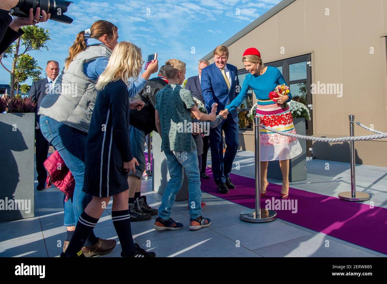King Willem-Alexander and Queen Maxima of The Netherlands during ...