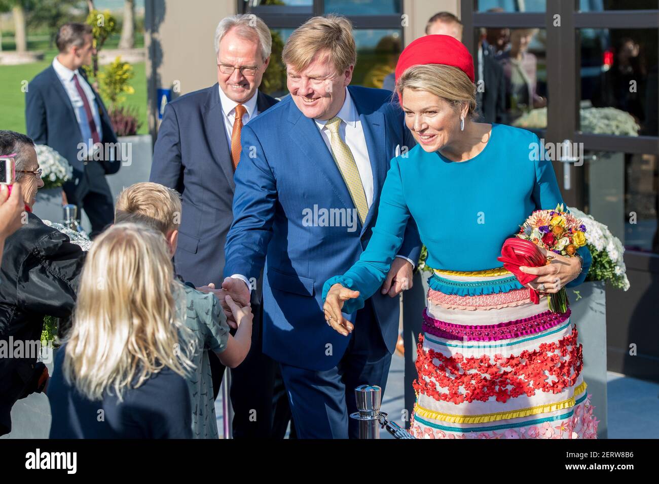 King Willem-Alexander and Queen Maxima of The Netherlands during ...