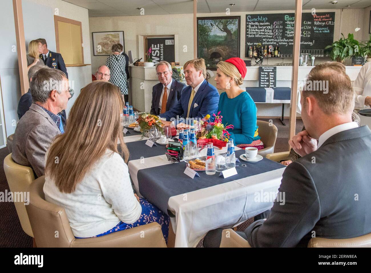 King Willem-Alexander and Queen Maxima of The Netherlands during their ...