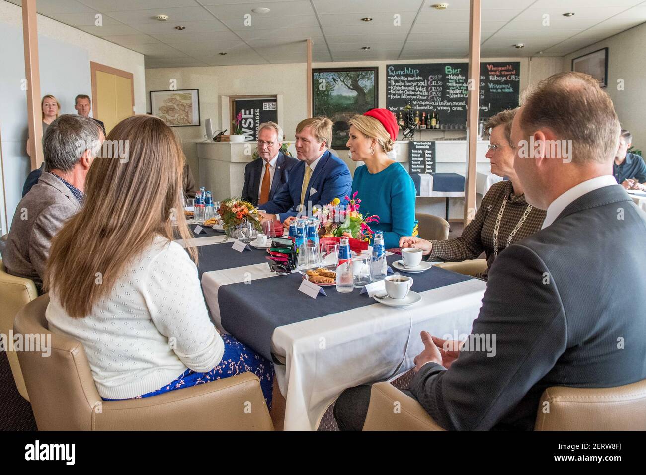 King Willem-Alexander and Queen Maxima of The Netherlands during their ...