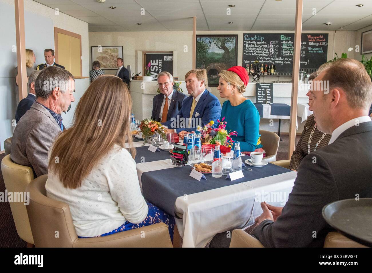 King Willem-Alexander and Queen Maxima of The Netherlands during their ...
