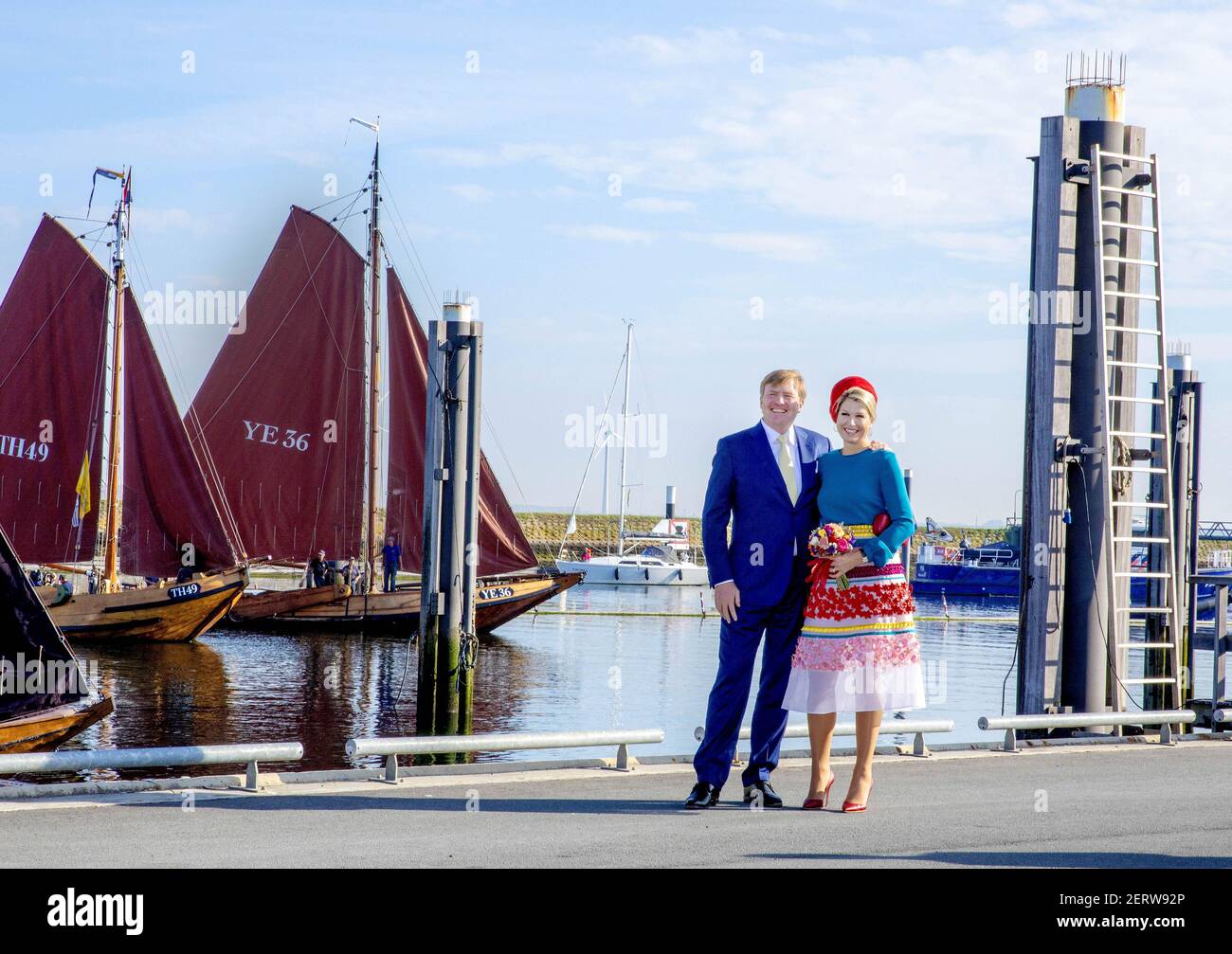 16-10-2018 Zeeland Queen Maxima and King Willem-Alexander visiting ...