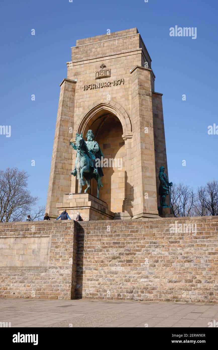 Dortmund, North Rhine-Westphalia, Germany - Kaiser Wilhelm Monument at ...