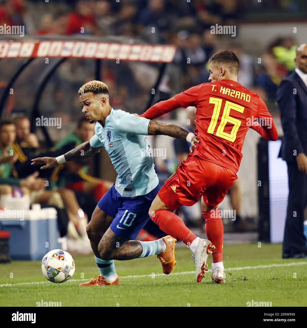 BRUSSELS, King Boudewijn Stadium, 16-10-2018, football, season 2018 / ...
