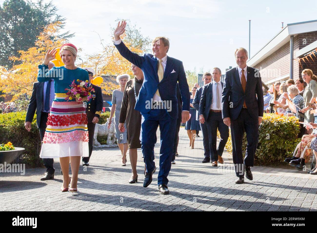 King Willem-Alexander and Queen Maxima of The Netherlands during their ...
