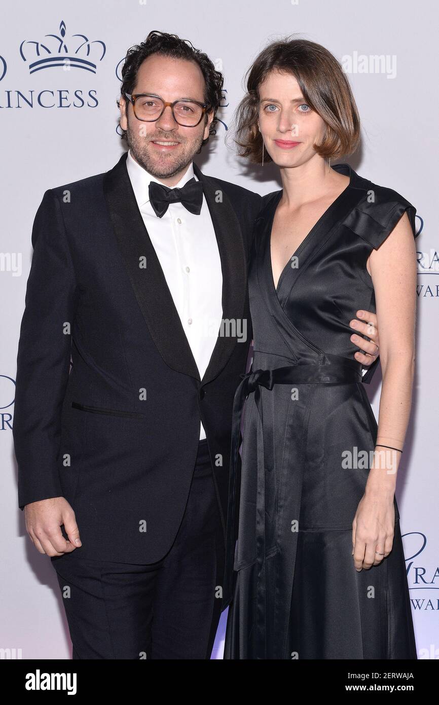 (L-R) Sam Gold and Amy Herzog attend the 2018 Princess Grace Awards ...