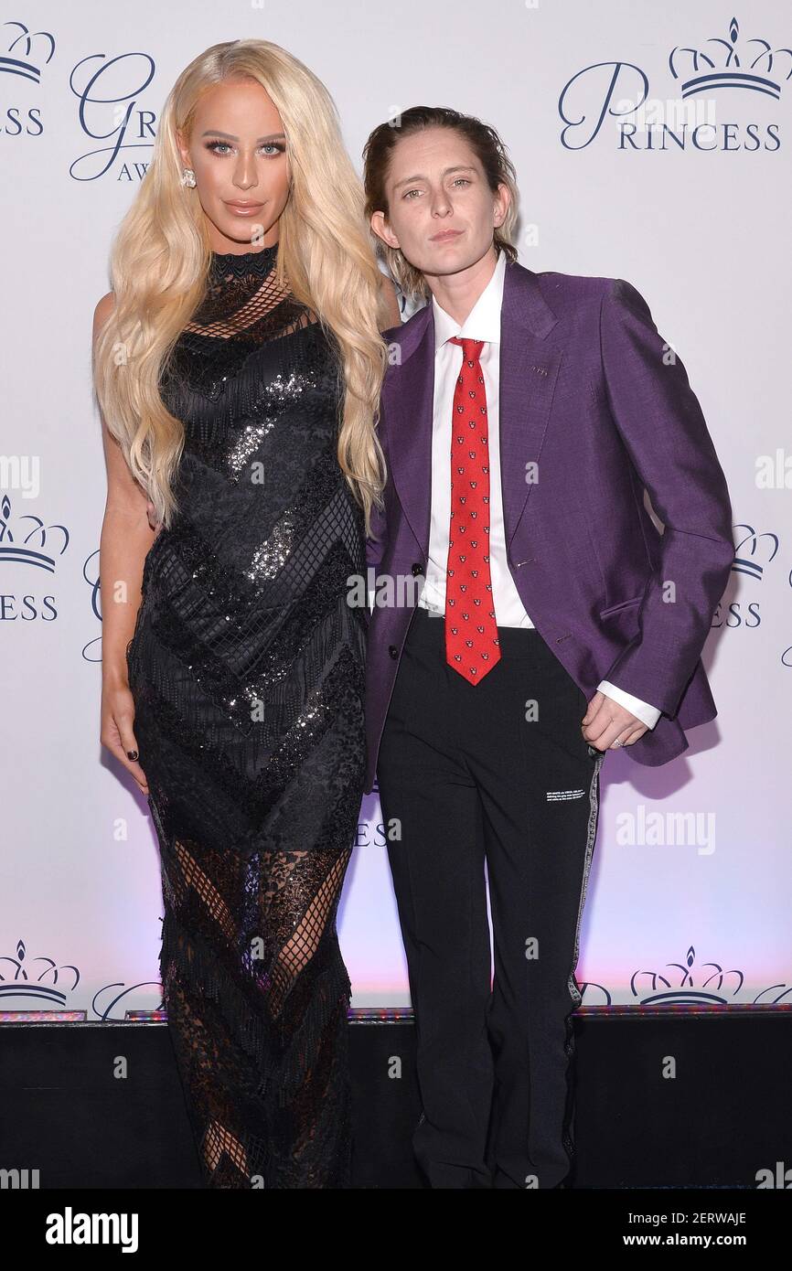 (L-R) Gigi Gorgeous and Nats Getty attend the 2018 Princess Grace ...