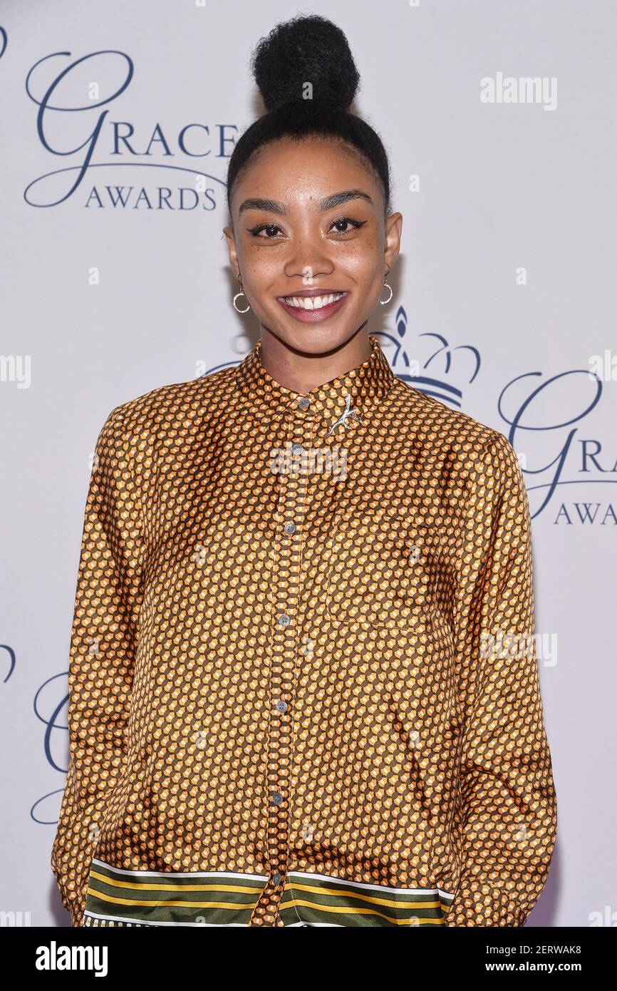 Marcella Lewis attends the 2018 Princess Grace Awards Gala at Cipriani ...