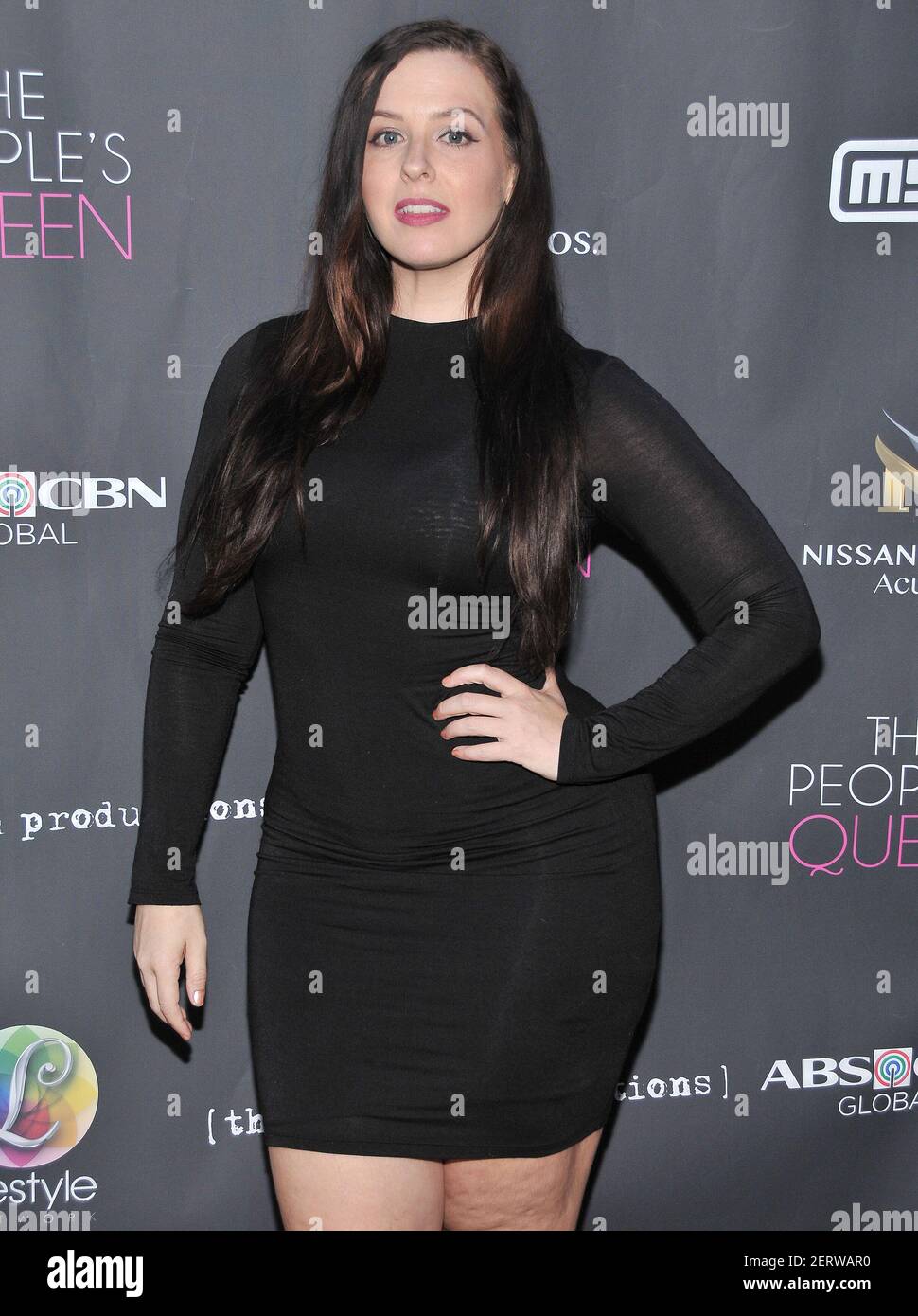 Cera Byer at the ABS-CBN and Thigh High Productions' THE PEOPLE'S QUEEN ...