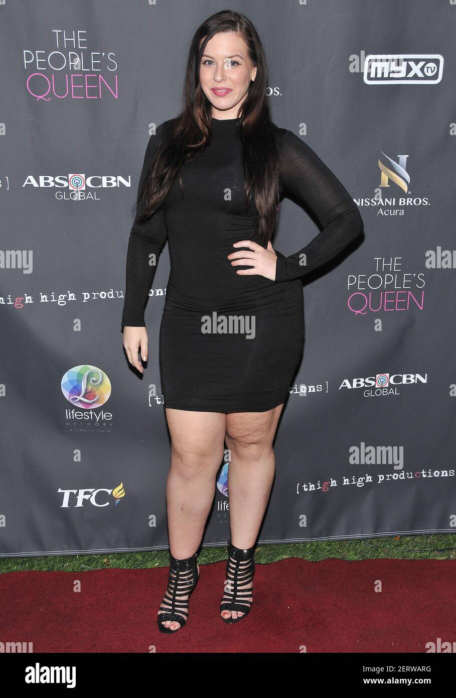 Cera Byer at the ABS-CBN and Thigh High Productions' THE PEOPLE'S QUEEN ...