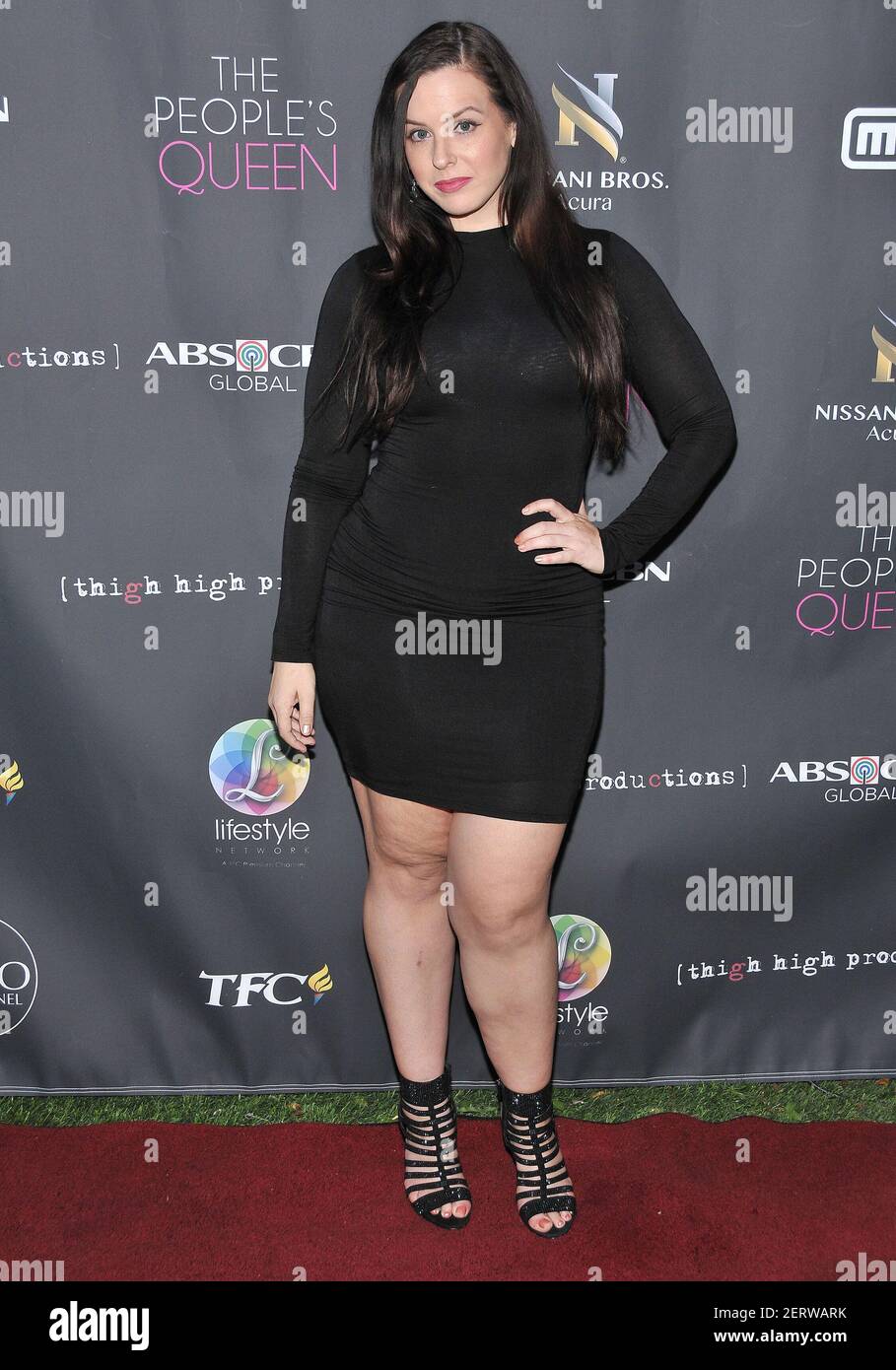 Cera Byer at the ABS-CBN and Thigh High Productions' THE PEOPLE'S QUEEN ...