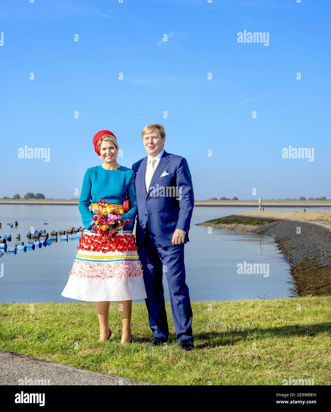16-10-2018 Zeeland Queen Maxima and King Willem-Alexander visiting ...