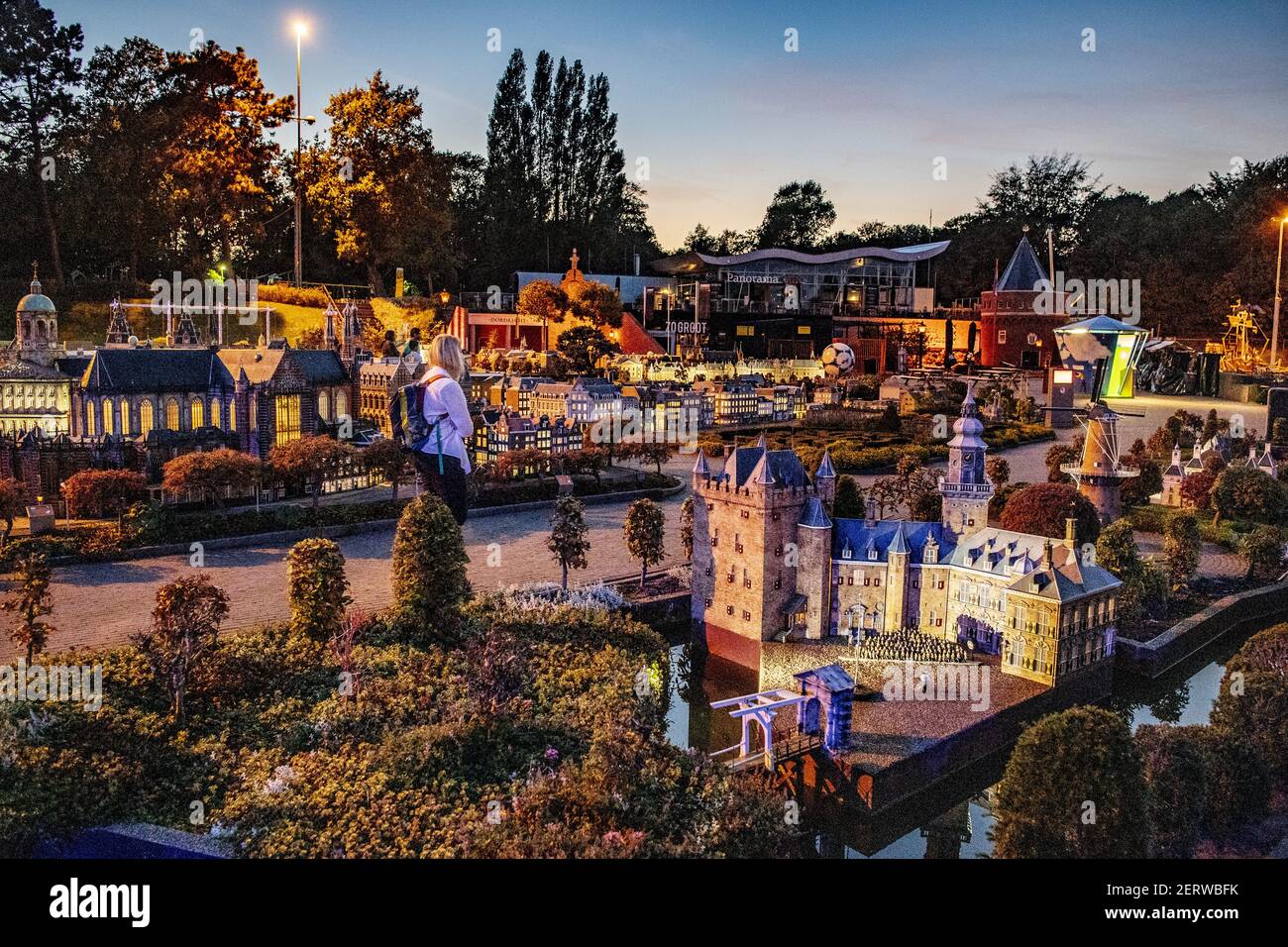 THE HAGUE - The minature parc netherlands Madorodam . Madurodam is a ...