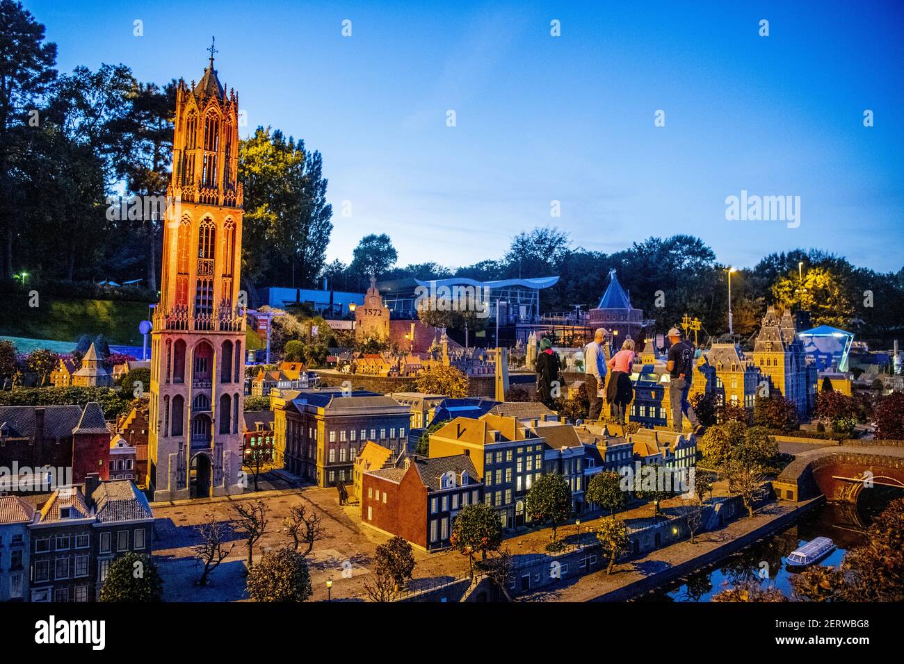THE HAGUE - The minature parc netherlands Madorodam . Madurodam is a ...