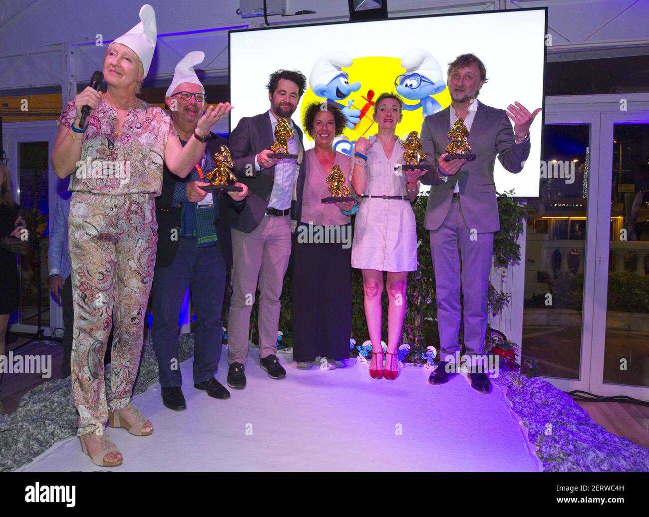 Cannes, France - October 16, 2018: MIPCOM with Veronique Culliford ...