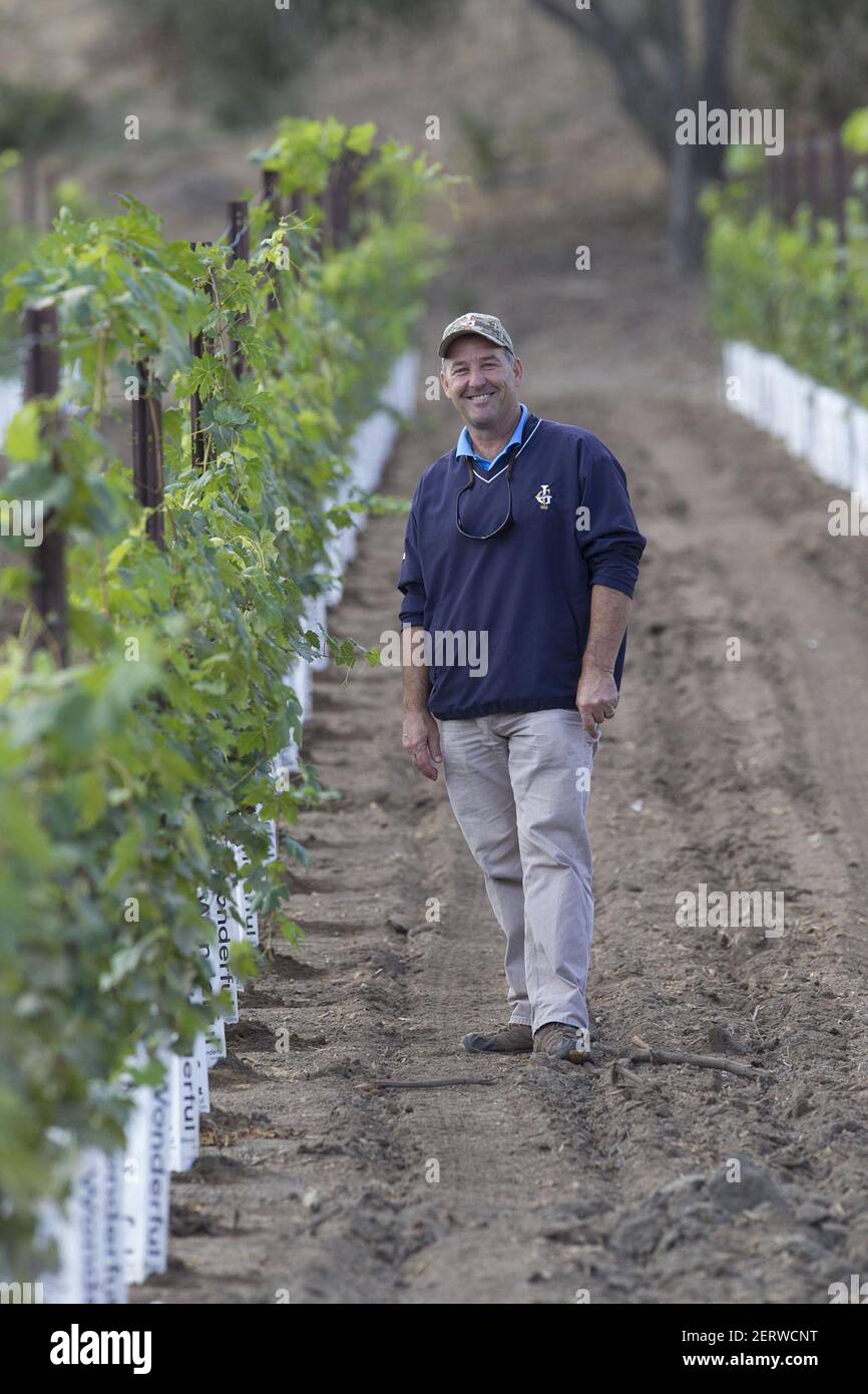 Jade Work, owner of the the old Fallbrook Golf course which he is ...