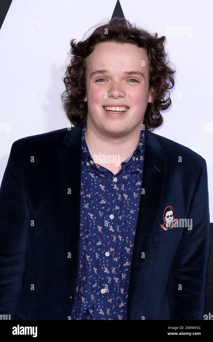 Drew Scheid attends the Universal Pictures "Halloween" Premiere held at ...