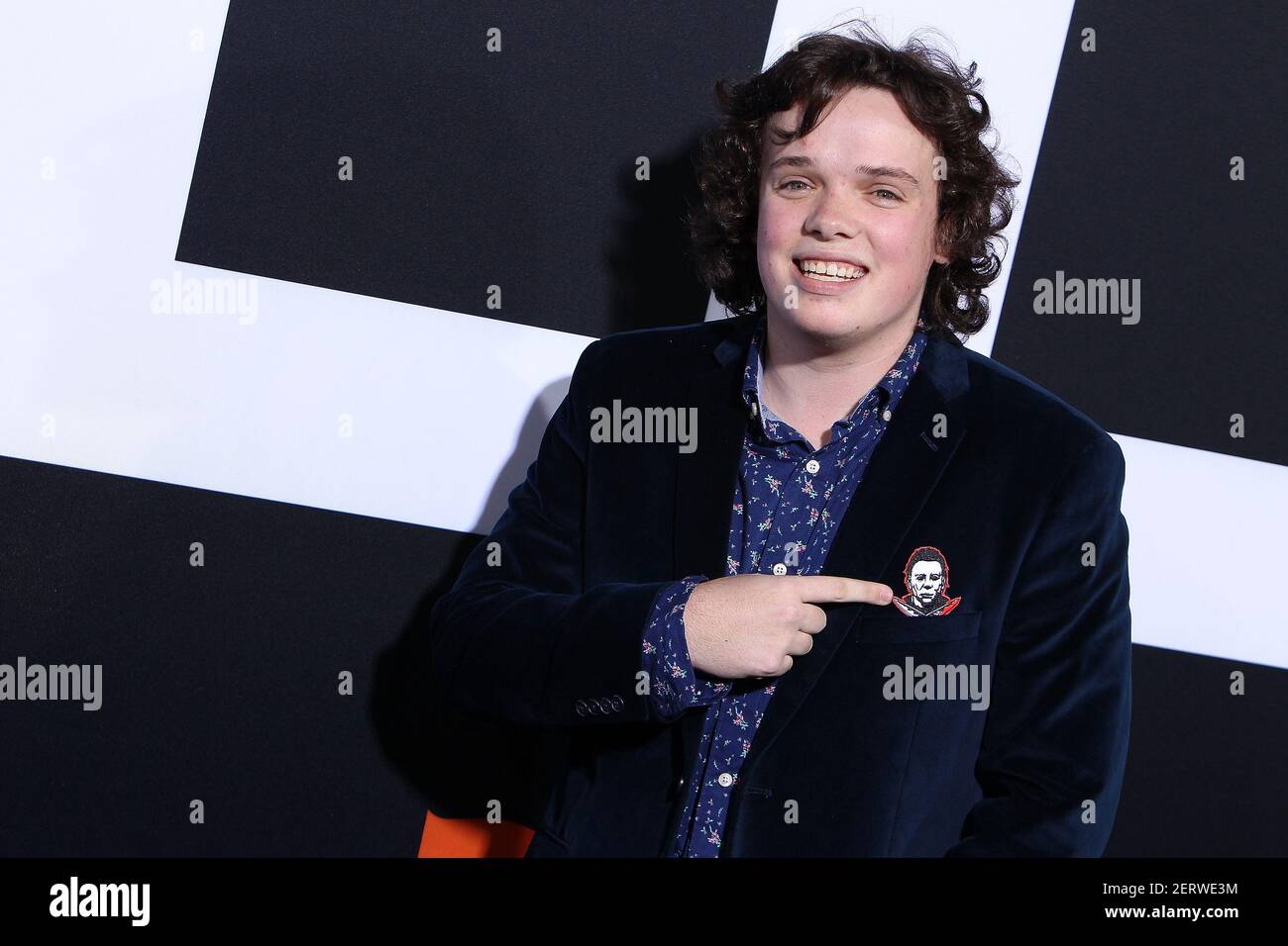 Drew Scheid attends the Universal Pictures "Halloween" Premiere held at ...
