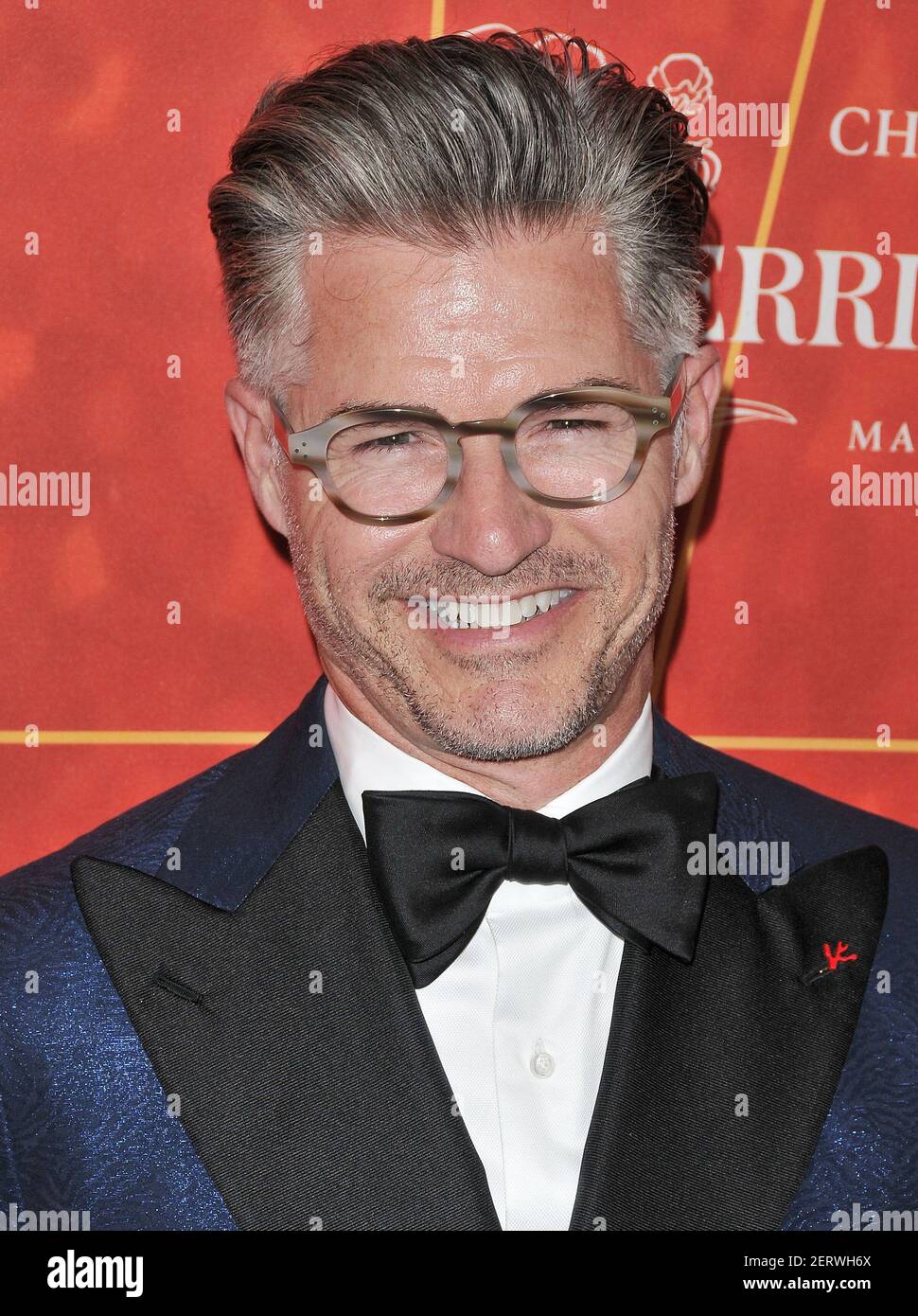 Eric Rutherford arrives at the amfAR Gala Los Angeles 2018 held at the ...