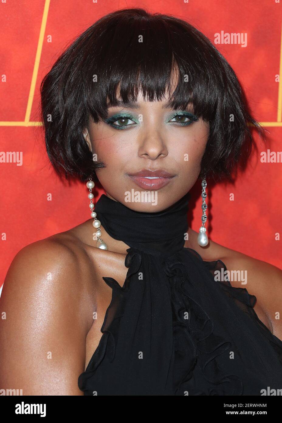BEVERLY HILLS- OCTOBER 18: Kat Graham at amfAR Gala Los Angeles 2018 at ...