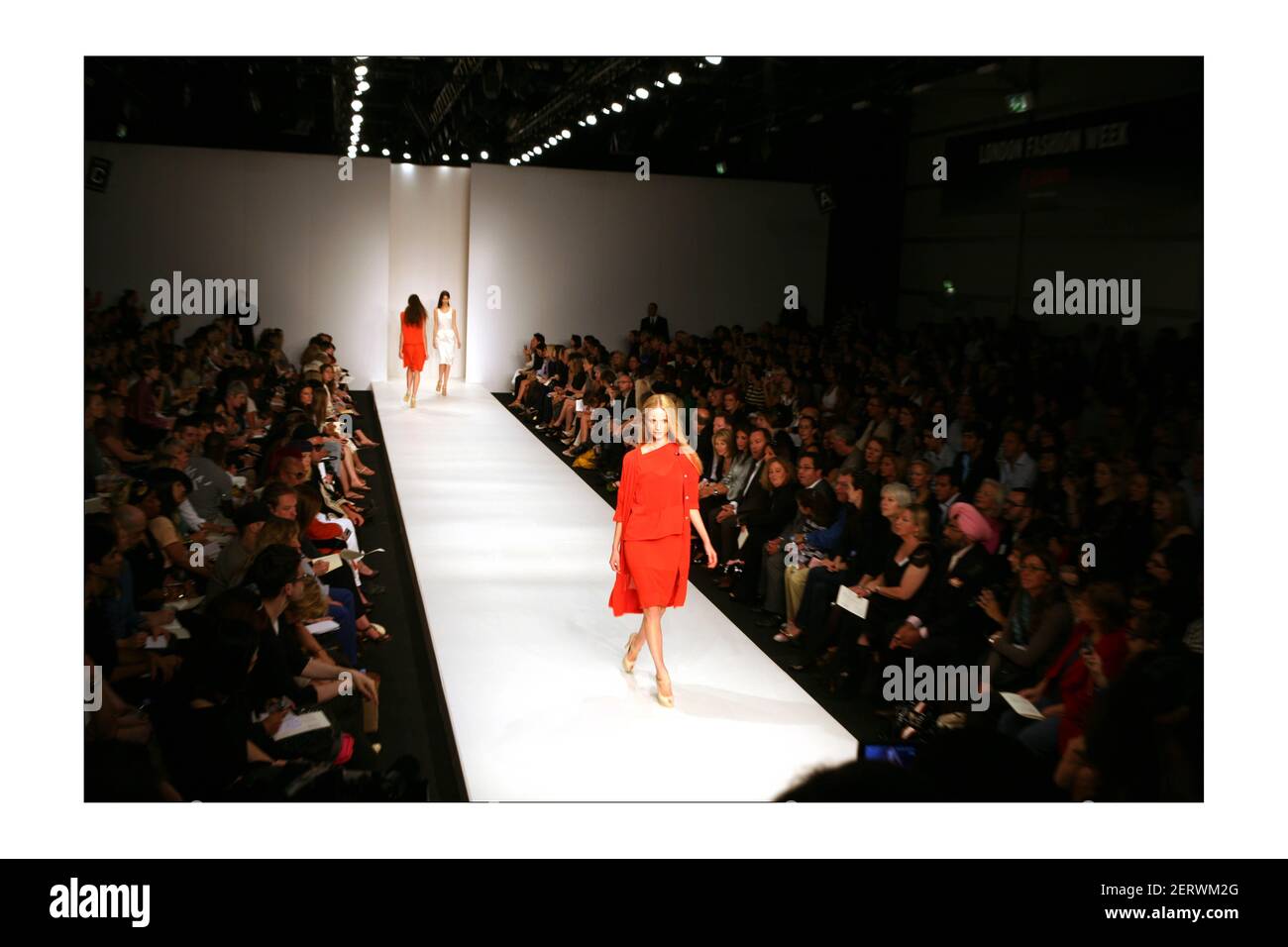 London Fashion Week...... Ossie Clarkphotograph by David Sandison The ...