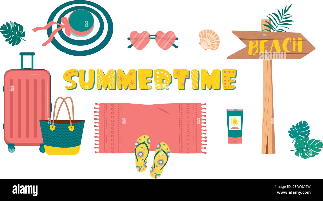 Hot summer clipart hi-res stock photography and images - Alamy