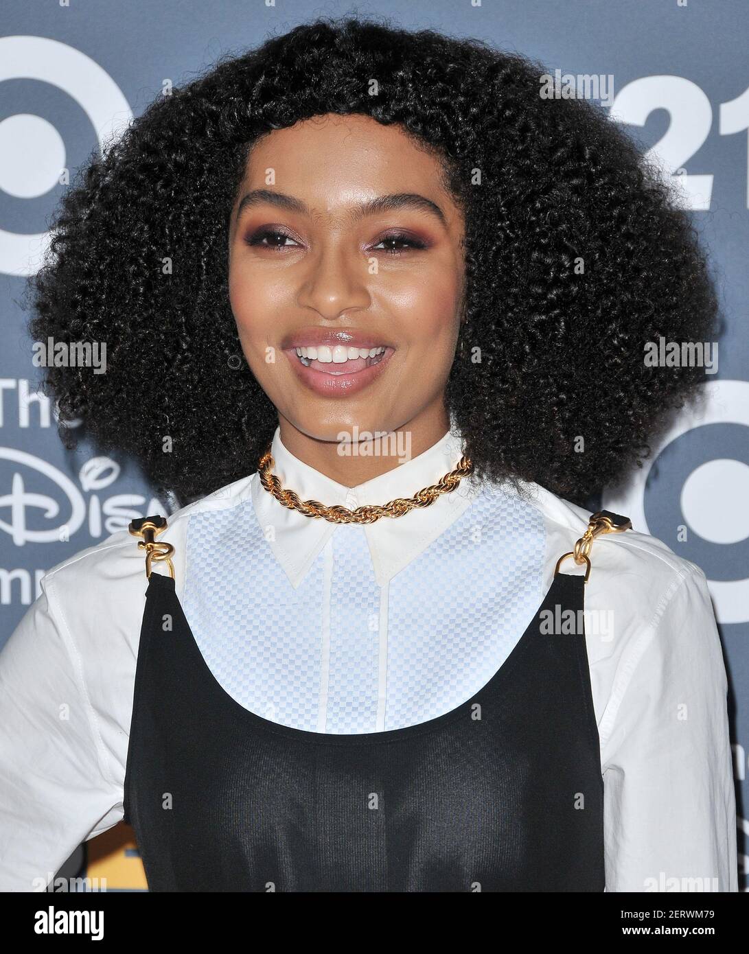 Yara Shahidi arrives at the 2018 GLSEN Respect Awards held at the ...