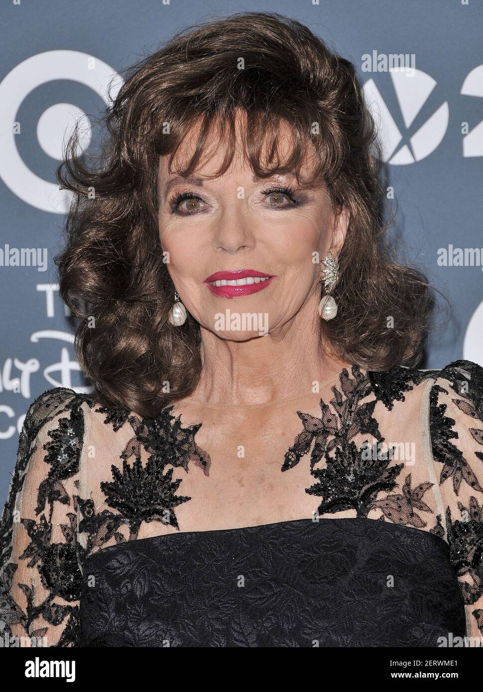 Joan Collins arrives at the 2018 GLSEN Respect Awards held at the ...