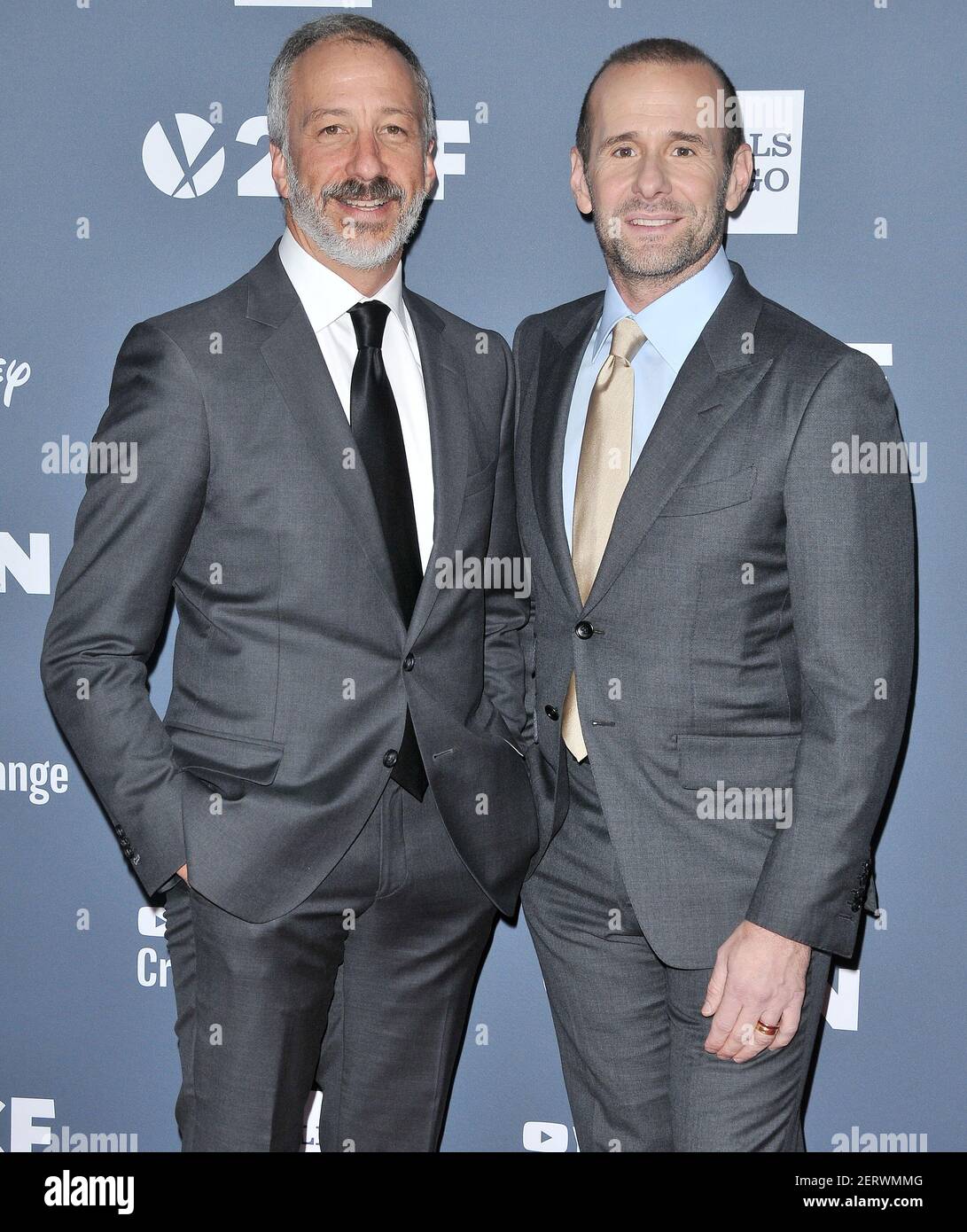 (L-R) Max Mutchnick and David Kohan at the 2018 GLSEN Respect Awards ...