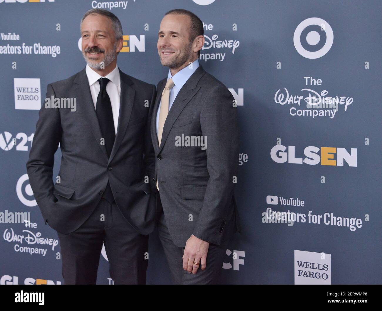 (L-R) Max Mutchnick and David Kohan at the 2018 GLSEN Respect Awards ...