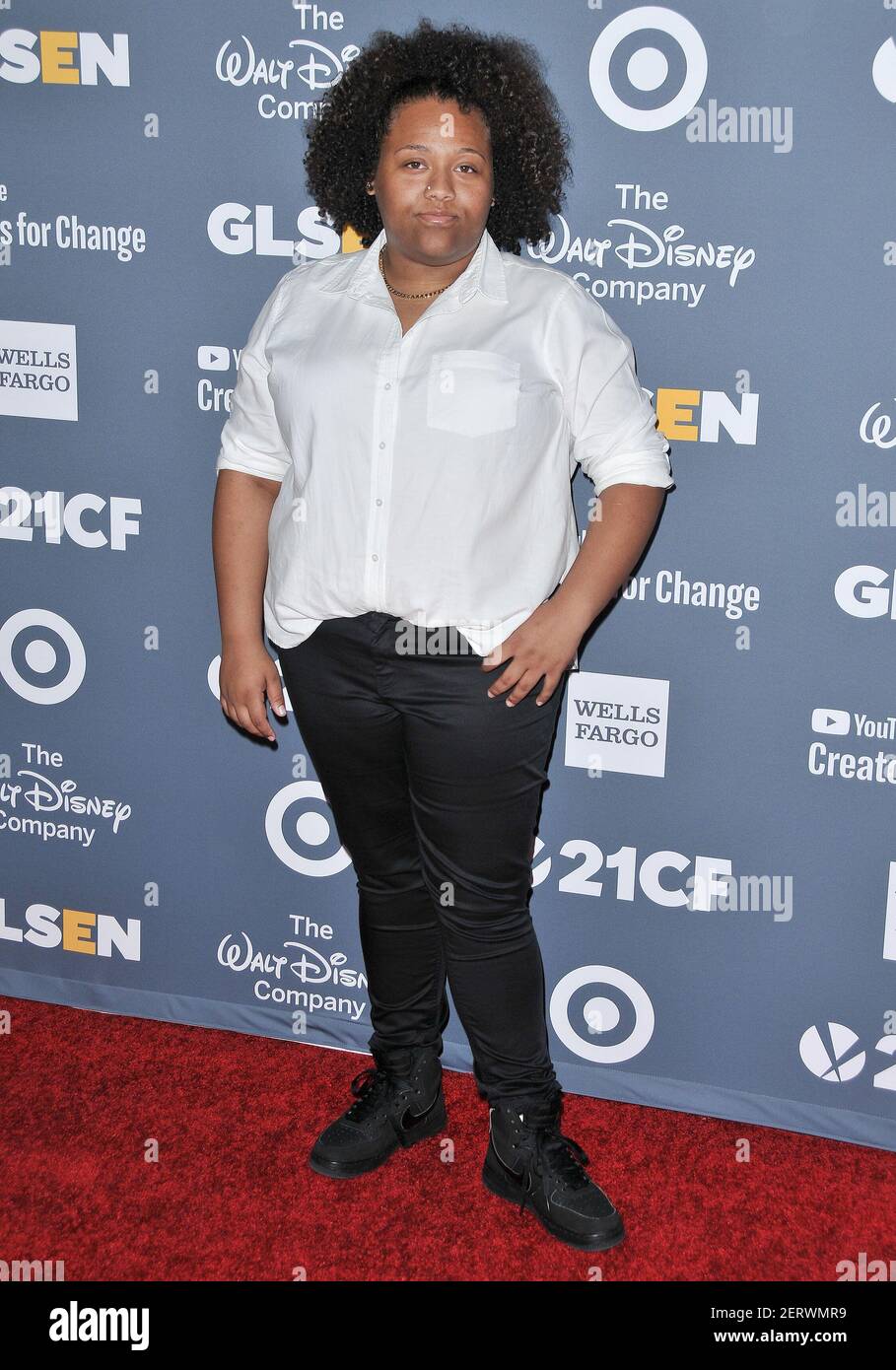 Ruby Noboa arrives at the 2018 GLSEN Respect Awards held at the Beverly ...