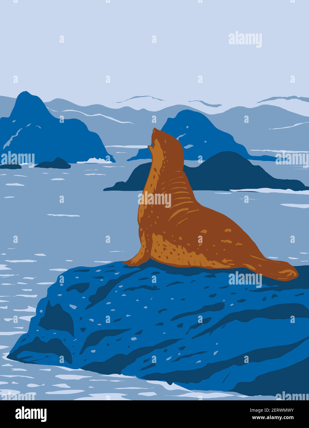 Flat rock area Stock Vector Images - Alamy