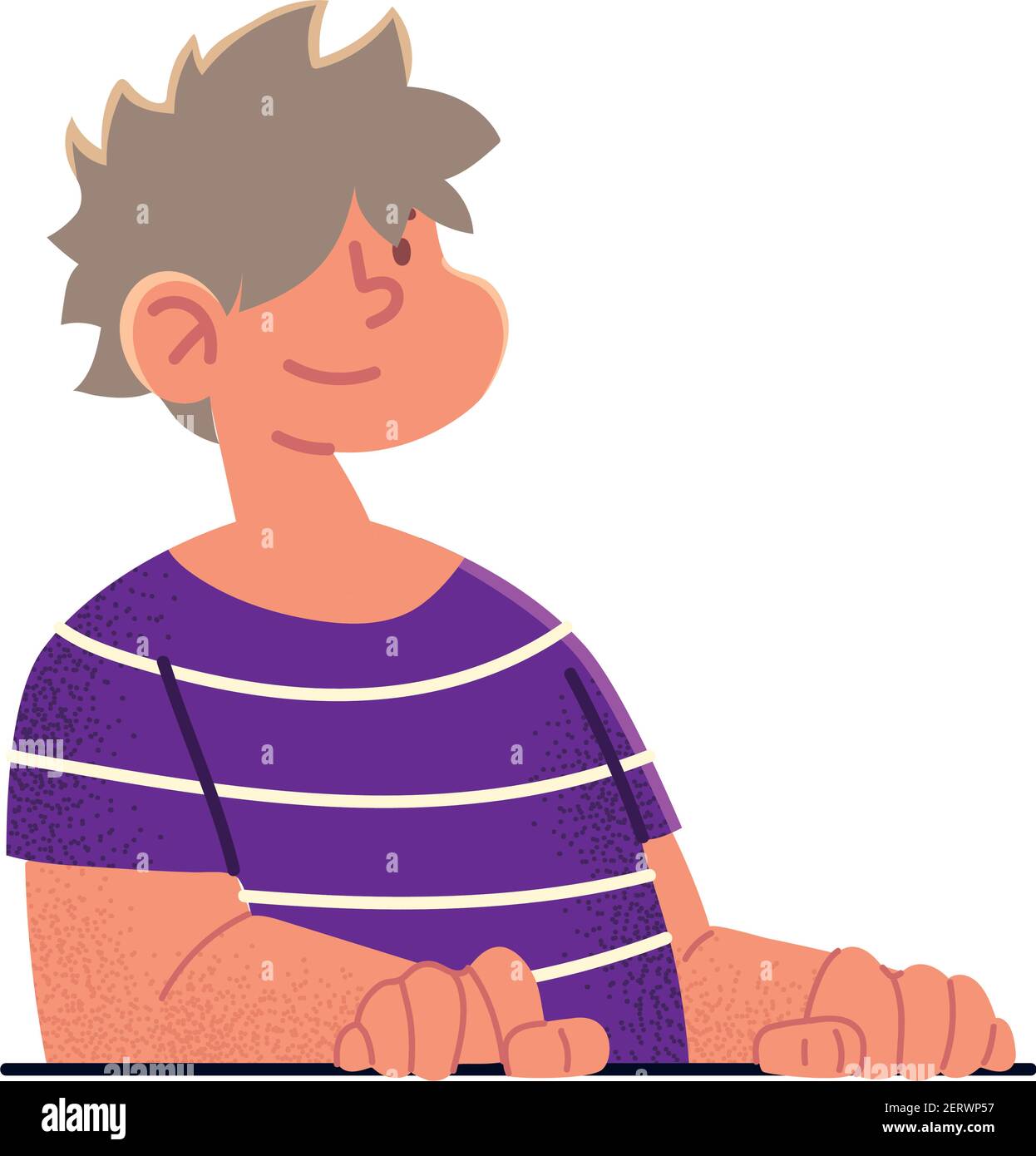 young man cartoon charcater portrait Stock Vector Image & Art - Alamy