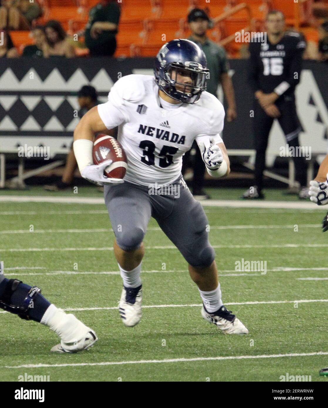 October 20, 2018 - Nevada Wolf Pack running back Toa Taua #35 runs ...