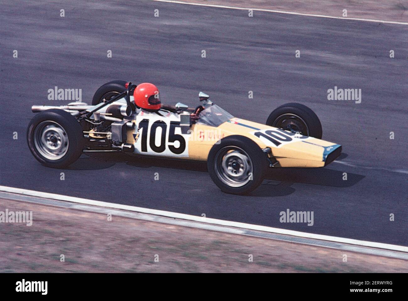 An open-wheel single-seater Formula Vee racing car at the Nurburgring ...