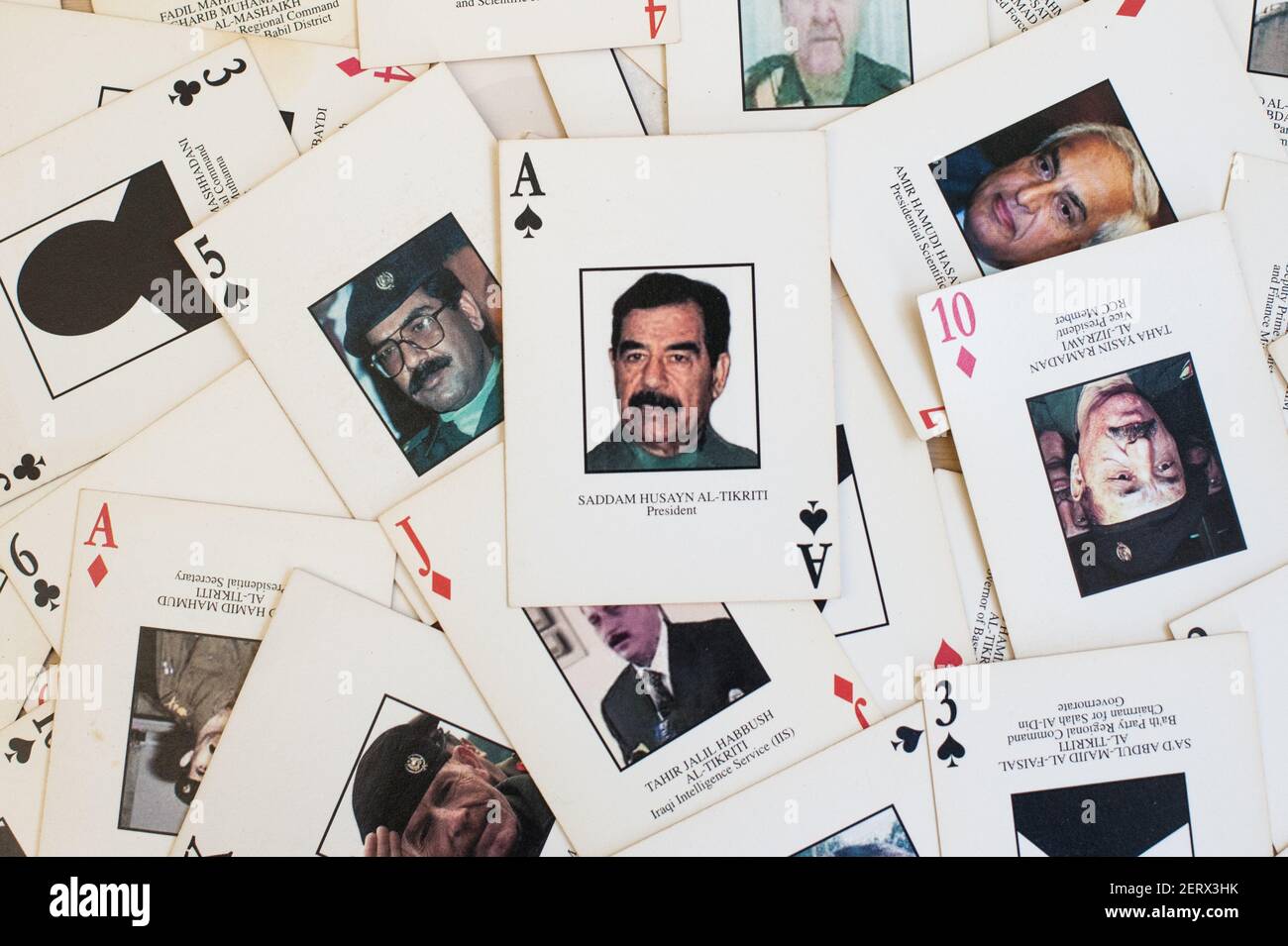 Most Wanted Iraqi Playing Cards were part of a program termed as "p ...