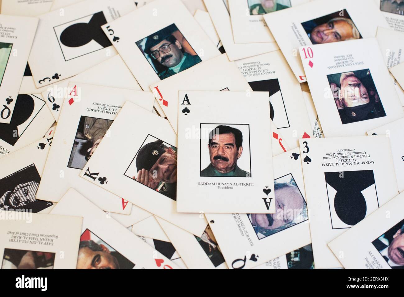 Most Wanted Iraqi Playing Cards were part of a program termed as "p ...
