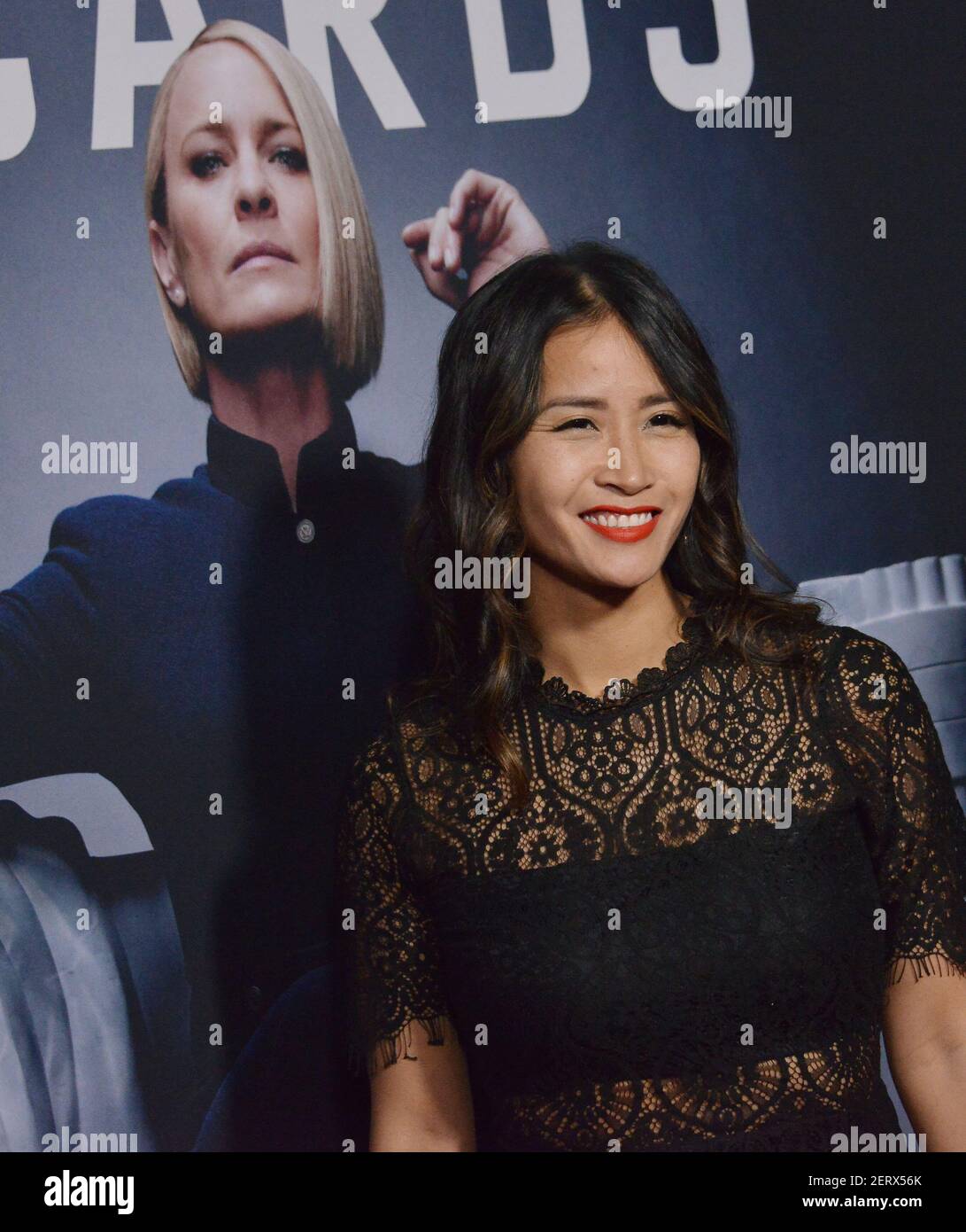 Nini Le Huynh arrives at Netflix's "House Of Cards" Season 6 Los ...