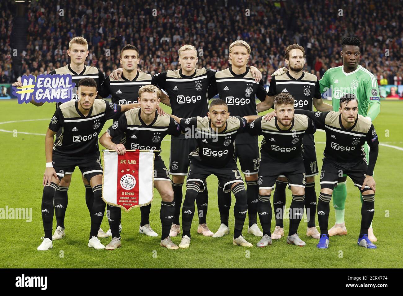 AMSTERDAM, Stadium Johan Cruyff Arena 23-10-20-18, football, season ...